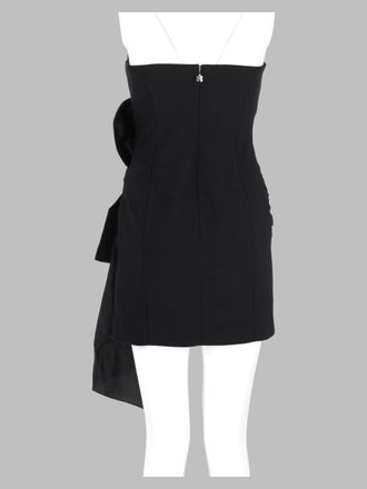 Rotate Bustier Bow Dress - Black