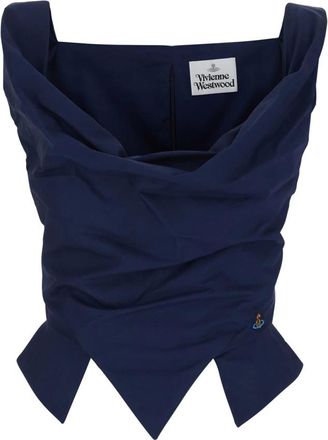 Vivienne Westwood Femme, Tops, Bleu, Taille: 36 FR Sunday Top