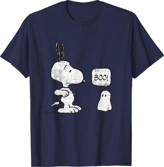Peanuts Erdnüsse Halloween Ghost Fright Snoopy T-Shirt