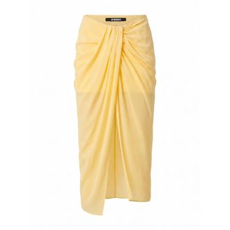 Jacquemus Femme, Jupes, Jaune, Taille: 38 FR Par&eacute;o Skirt