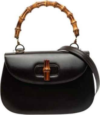 Gucci Pre-owned Bamboo Night - Femme - Pre-owned - Noir - Taille: ONE Size