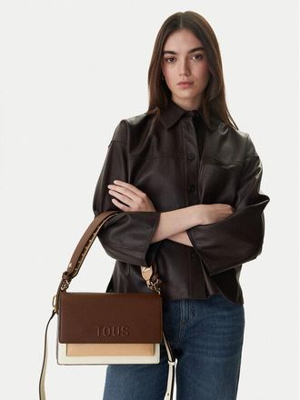 Tous Handtasche Audree Saffiano 2002358201 Braun