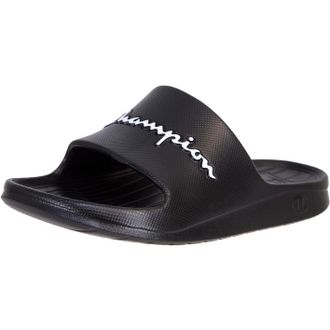 Champion Cabana Slides Badelatschen (black, EU Schuhgr&ouml;&szlig;ensystem, Erwachsene, Numerisch, M, 42)