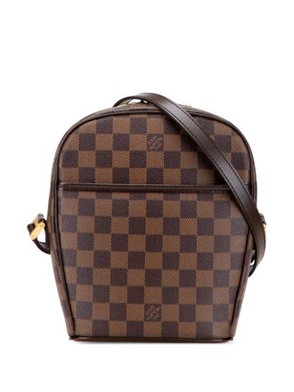 Louis Vuitton sac à bandoulière Damier Ebène Ipanema PM (2005) - Marron