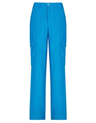 8 by YOOX LINEN CARGO PANTS