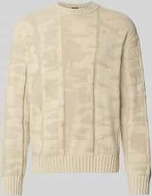 Boss Orange by Hugo Boss Regular Fit Strickpullover aus Baumwoll-Mix Modell KIRESO