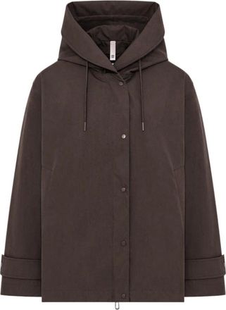 Duno Cynia Veste &agrave; Capuche - Femme - Vestes - Brun - Taille: 42 FR
