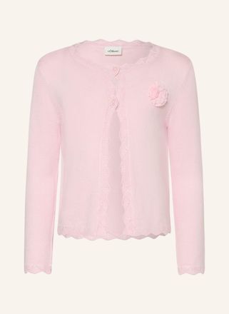 s.Oliver S.Oliver Red Strickjacke rosa