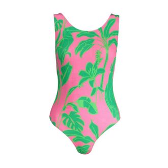 Desigual Rosa Viscosa Bodysuit - - Swimwear - Damen - Mehrfarbig - XL