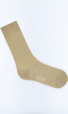 Fursac Chaussettes en coton fil d&eacute;cosse - Taille L - Homme