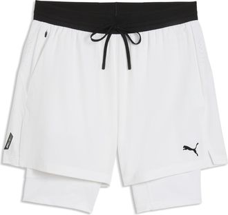 Puma PWRMODE 2-in-1 Stretch Gewebte Shorts Herren, Accessoires, Wei&Atilde;Y, 3XL