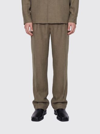 Our Legacy Weit geschnittene Chino-Hose von aus Schurwollmischung mit Bundfalten