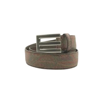 Etro Etro G&uuml;rtel Braun - - Accessories - Herren - Braun - 90 CM