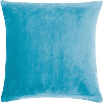 Pad Kissenhülle, Kissenbezug - Samt - Smooth - 100% Polyester - Farbe: Sky Blue - 40 x 40 cm