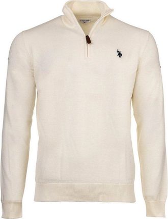U.S.Polo Association Sweatshirt Herren Strickpullover 1er Pack Baumwolle (Packung, 1er Pack)