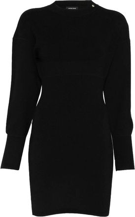 Anine Bing Robe Au Genou - Noir