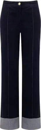 Rinascimento Femme, Pantalons, Bleu, Taille: 44 FR Jeans