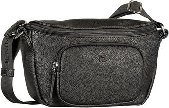 Tom Tailor Denim Fara Sac bandoulière pour femme Taille M, Noir, Mittelgroß
