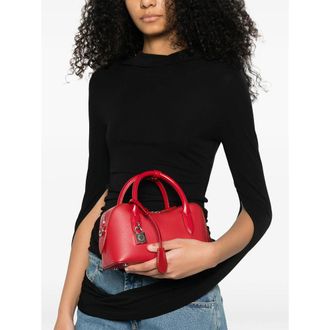 Stella McCartney Detachable Shoulder Strap Top Handle Bag - Red