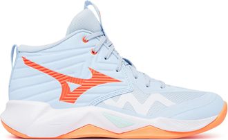 Mizuno Hallenschuhe Mizuno Wave Momentum Pro Mid V1GC2545 Hellblau