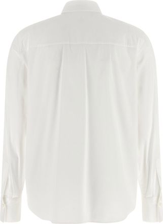 Brunello Cucinelli Shiny Trim Shirt - White