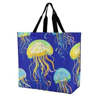 Generic M&eacute;duse Sac Fourre-Tout L&eacute;ger Sacs Grand Sac A Main Femmes Pour Gym Travail Shopping