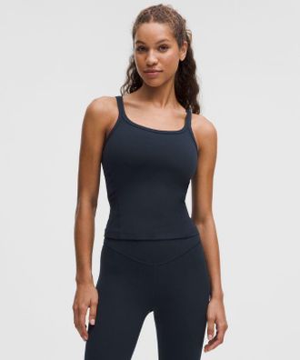 lululemon D&eacute;bardeur Align &agrave; encolure d&eacute;gag&eacute;e longueur taille pour Femmes - Bleu - Taille 12
