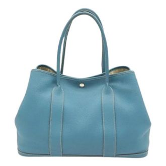 Herm&egrave;s Pre-owned Garden Party PM Negonda Tote Bag - - Pre-owned - Damen - Blau - ONE SIZE