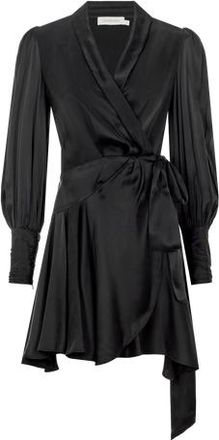 Zimmermann Robe courte portefeuille en soie