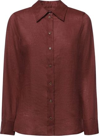 ottod'Ame Femme, Blouses et Chemises, Brun, Taille: 36 FR Chemises