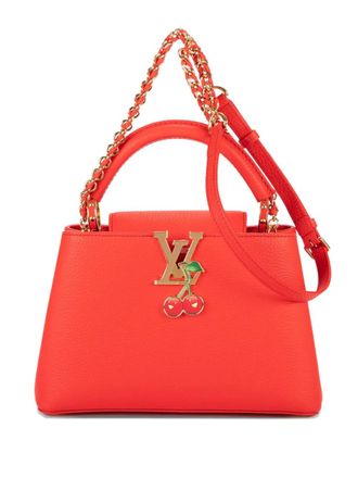 Louis Vuitton Tote Bag mit Kirschdetail - Rot