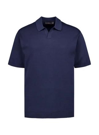 Boggi Milano Herren Polo-Shirt schwarz