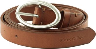 Marc O'Polo Damen Gürtel Elly dunkelbraun 105