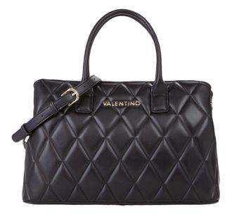 Valentino Handtasche Umh&auml;ngetasche Frisia Shopping Bag Nero schwarz