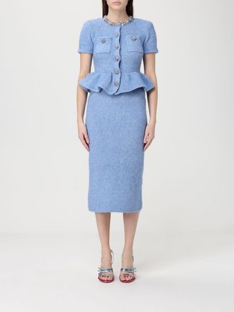 Self Portrait Robe SELF-PORTRAIT Femme couleur Bleu