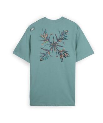 Oxbow Tee-shirt manches courtes TROPICS Ete 2026 Manches courtes, Col rond, Motif sur lavant