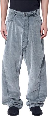 Vivienne Westwood Jean &agrave; coutures torsad&eacute;es - Homme - Jeans - Gris - Taille: S
