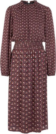 Marc Cain Kleid mit Rautenprint - - Dresses - Damen - Mehrfarbig - XS