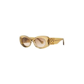 Loewe Lunettes de soleil Beveled Oval Maxi Anagram