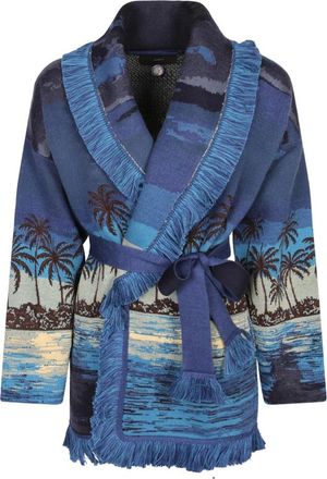 Alanui Femme, Pulls, Multicolore, Taille: 38 FR Tissu jacquard en coton