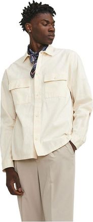 Jack & Jones Jjevenice Linen Overshirt Ls Sn