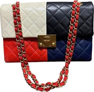 Chanel Quilted Colourblock Shoulder Bag