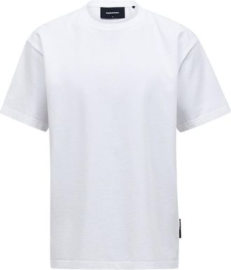 Peak Performance T-Shirt aus Baumwolle mit feiner Struktur in