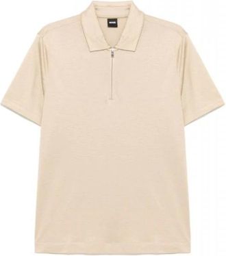HUGO BOSS Homme, Tops, Beige, Taille: XL Polo Chemises