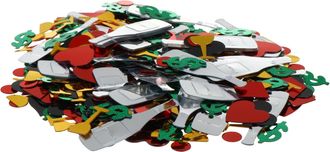 SOLUSTRE Poker Konfetti Vegas Party Deko Tischstreuung Kartenspiel Feier Dekoration Für Festliche Anlässe DIY