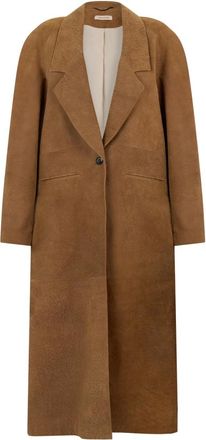 The Mannei Femme, Manteaux, Brun, Taille: 34 FR Manteaux