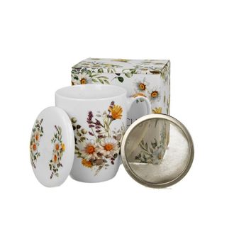 Duo Teebecher mit Sieb & Deckel Basket of Flowers Daisy - 0,35l