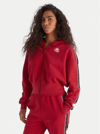 Kappa Sweatshirt Banda Clarise 32261BW Rot Regular Fit