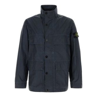 Stone Island Homme, Vestes, Bleu, Taille: XL Light Vestes