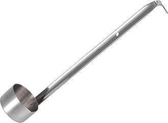 Generic Louche en Acier Inoxydable de Haute qualit&eacute; pour Vin/sauce Soja/vinaigre, Cuill&egrave;re &agrave; Mesurer pour Verser la Bi&egrave;re Givr&eacute;e avec Trous de Suspension, Cui